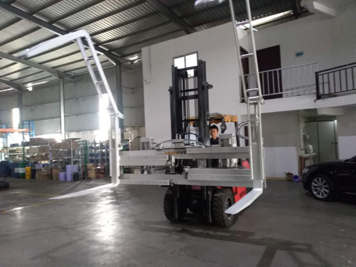 Forklift PVC Pipe Clamps,For Integral Loading Of Lightweight Long ...